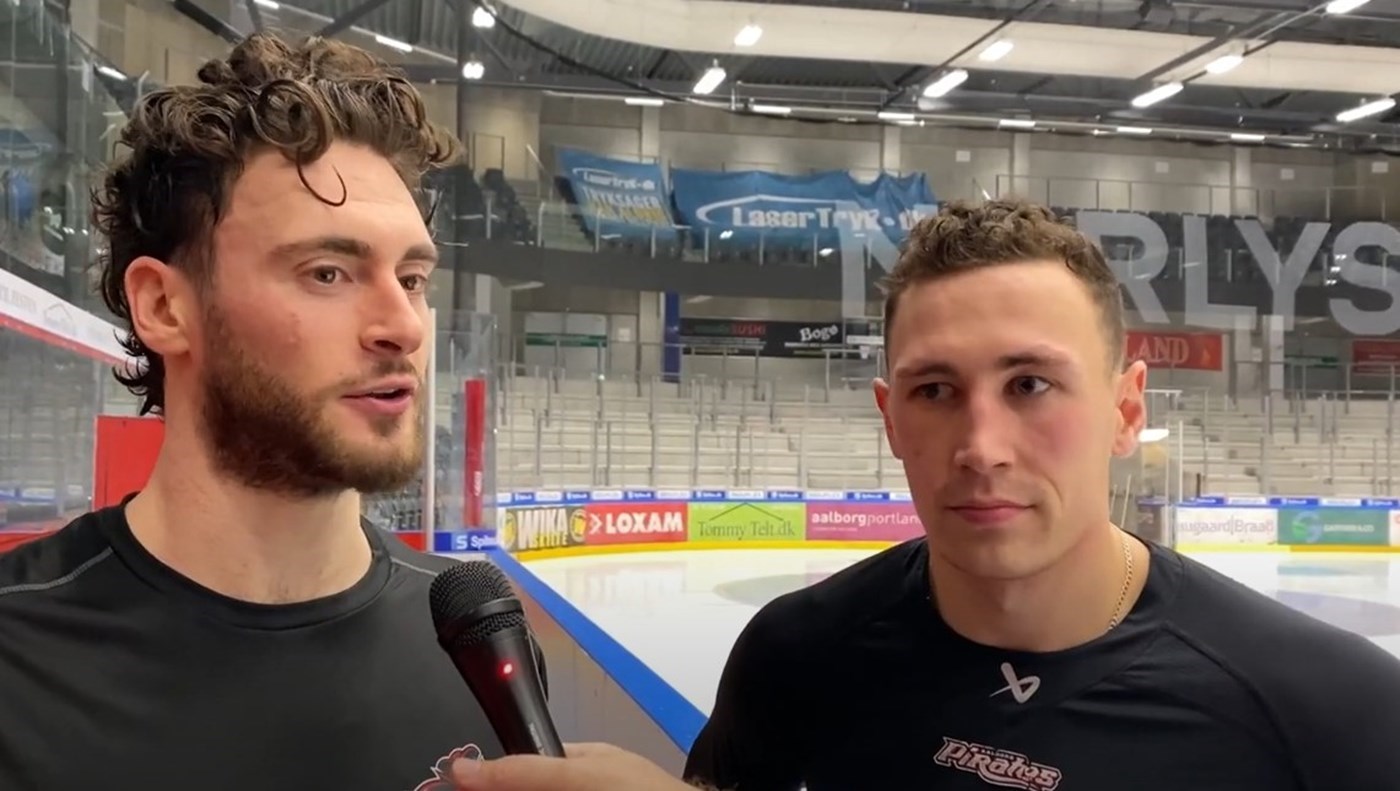 Metal Ligaen - VIDEO: Interview med Brayden Low og Trevor Gooch