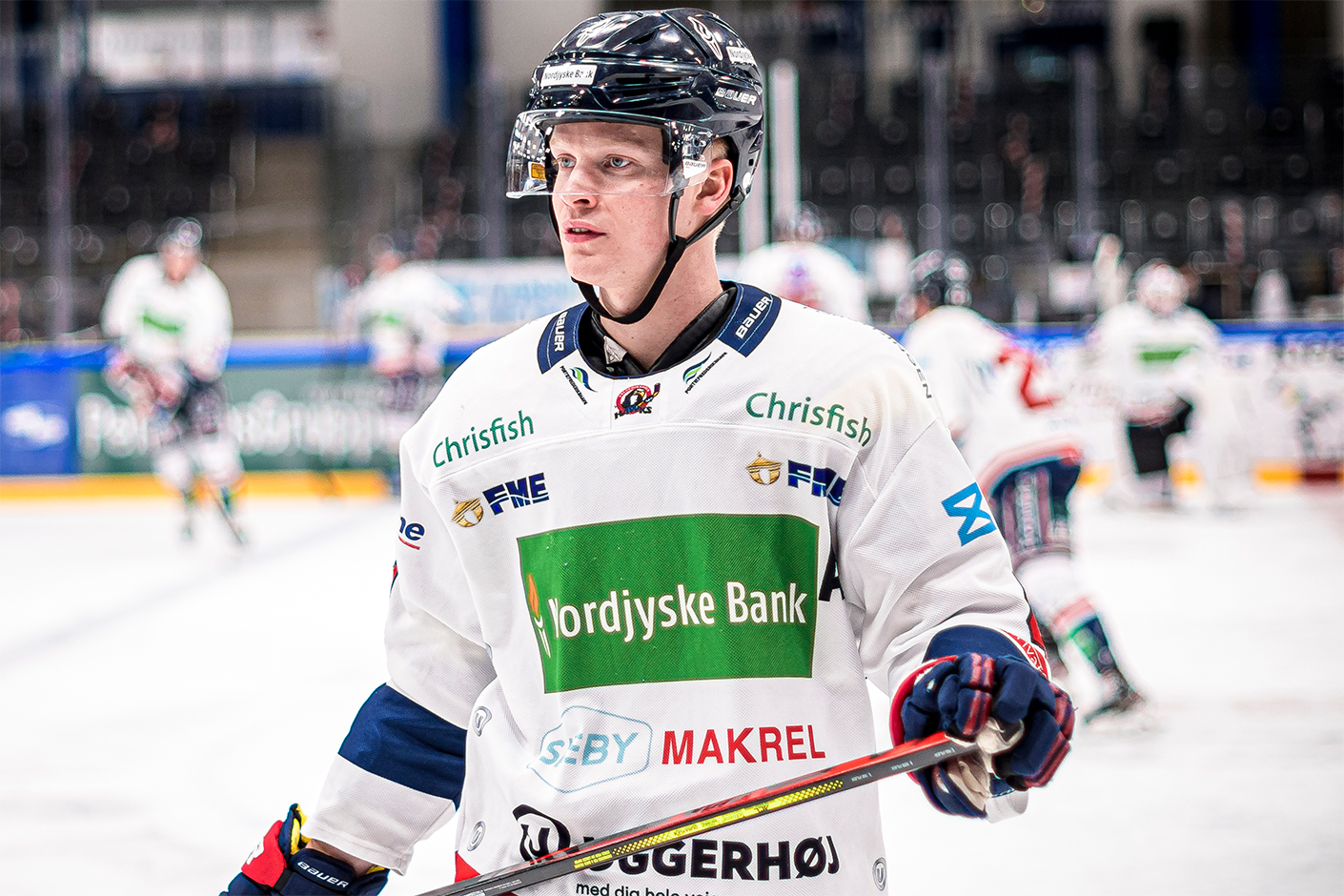 Metal Ligaen - Mads Larsen får debut for Herning Blue Fox
